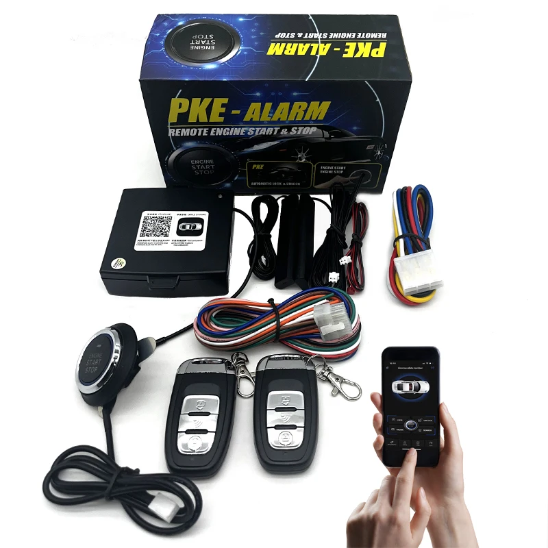 APP-Control-Car-Alarm-Auto-Start-Keyless-Entry-System-Remote-Start-Kit ...