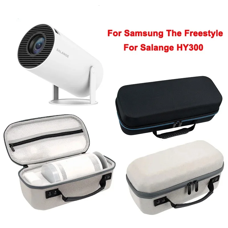 Portable Carrying Case Zipper Hard EVA Travel Carry Case Thickened Mesh ...