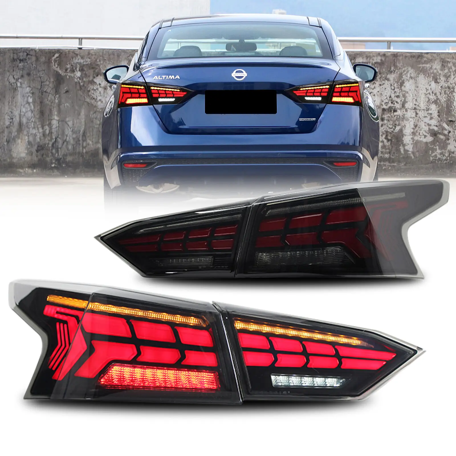 LED-Tail-Lights-For-Nissan-Altima-2019-2020-2021-2022-With-Sequential ...