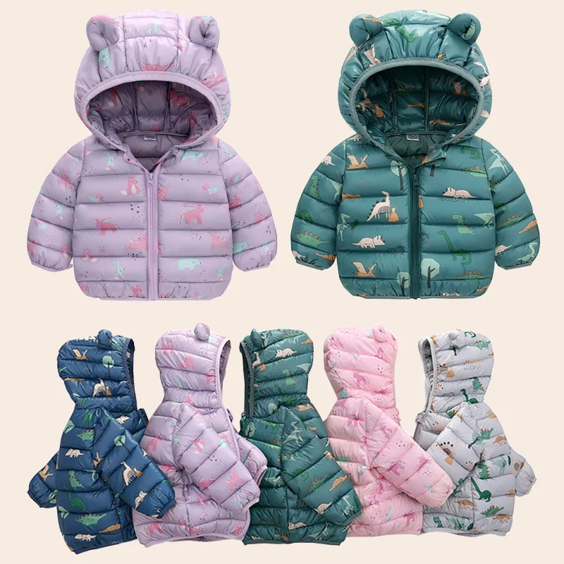 2024-Baby-Boy-Girls-Jackets-For-Kids-Cartoon-Bear-Zipper-Coats-Autumn ...