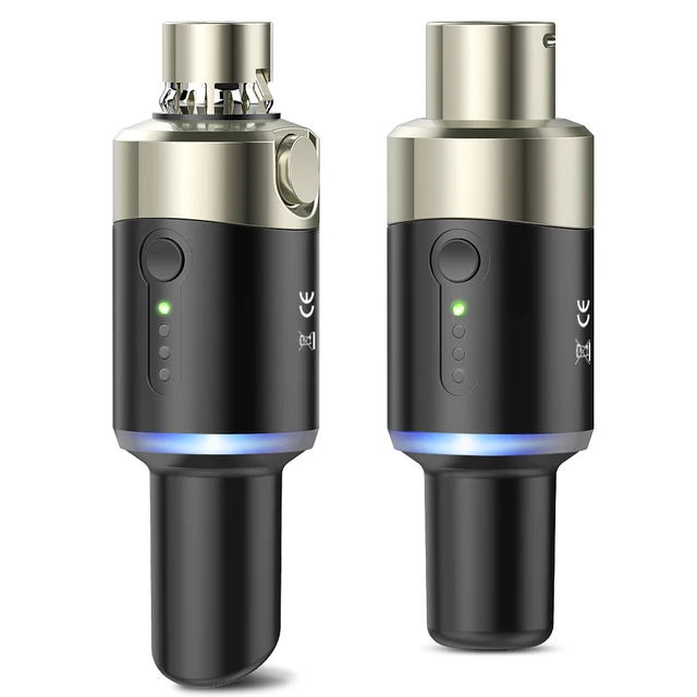 LEKATO MW-1 5.8GHz Wireless Microphone System Plug On XLR Wireless ...