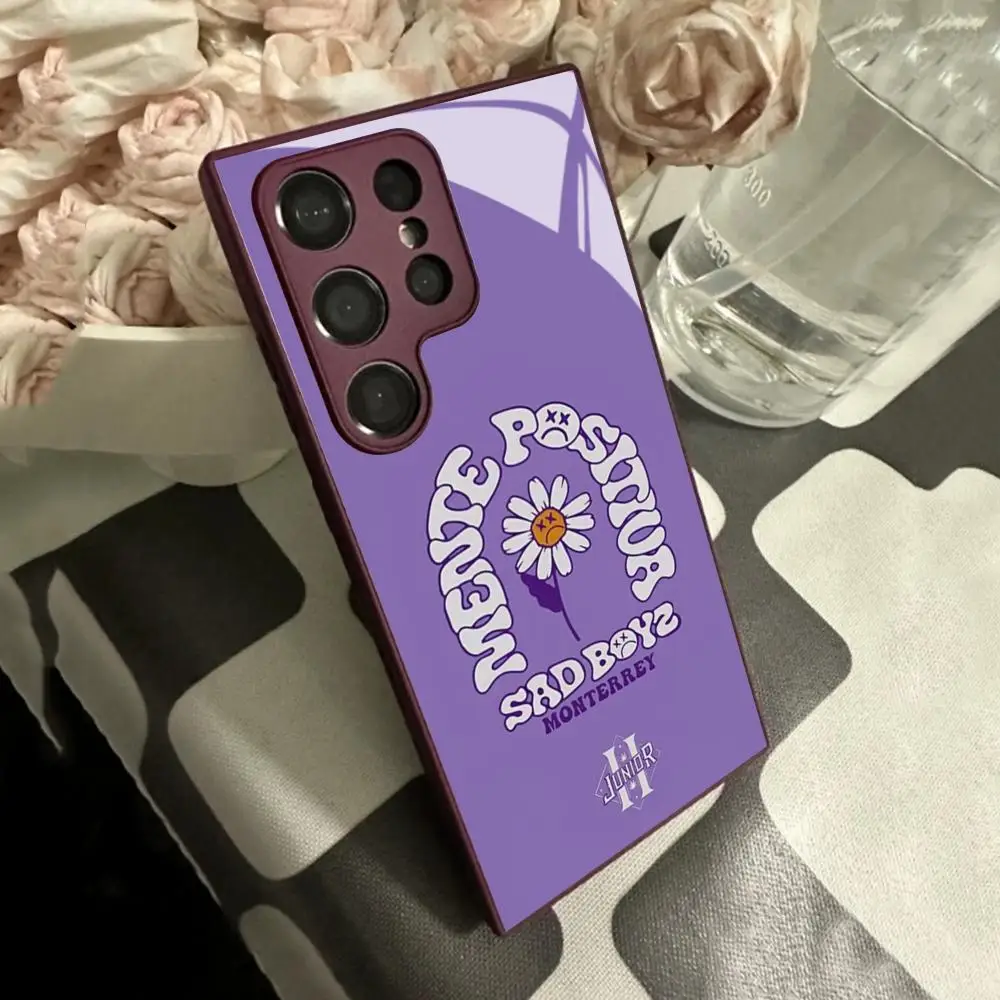 Funda-de-tel-fono-Junior-H-Singer-para-Samsung-S24-Ultra-S23-S22-S20-Fe ...