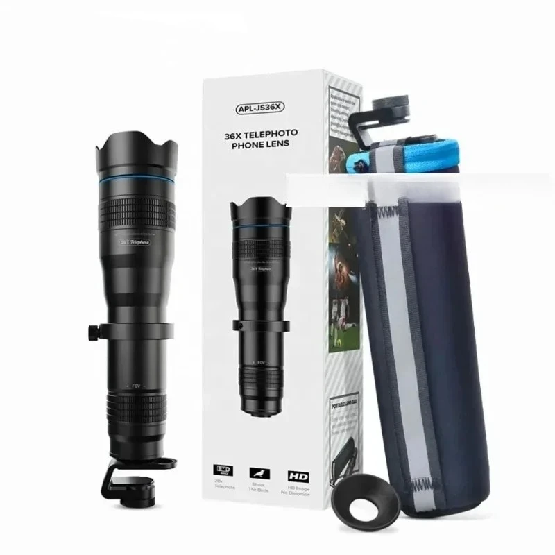 Hot Selling 36X Attach Camera Mobile Telescope Zoom Lens For Smart Cell ...