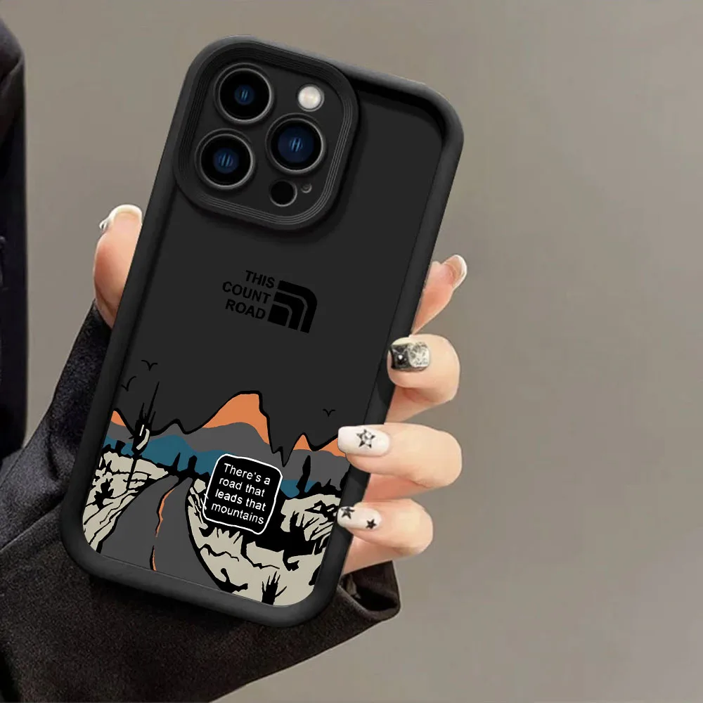 california-highway-Matte-Laser-Phone-Case-For-iPhone-14-15-13-11-12-Pro ...