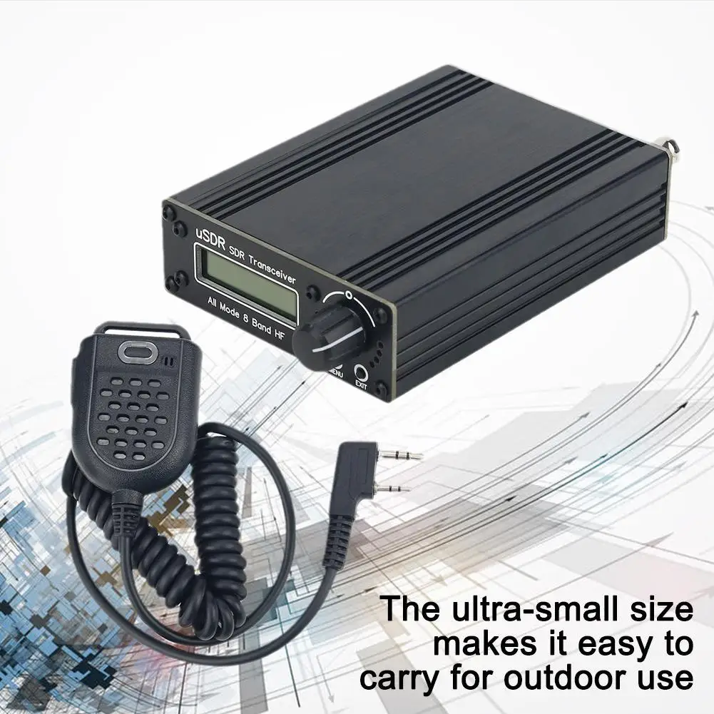 Transceptor uSDR uSDX 10/15/17/20/30/40/60/80m, 8 bandas, SDR, todos ...