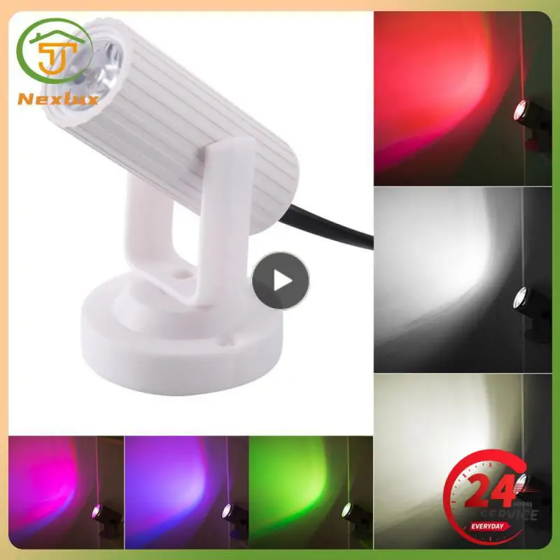 1PCS-Colors-Disco-Lights-Mini-Spotlights-Portable-Angle-Adjustable-Lamp ...