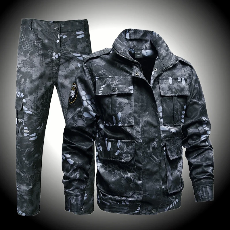 Camouflage-Suit-Husband-Work-Wear-Suit-Unisex-Military-Uniforms-for-Men ...