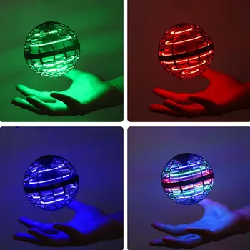 Flying Ball Boomerang FLy orb Magic With LED Lights Drone Hover Ball ...