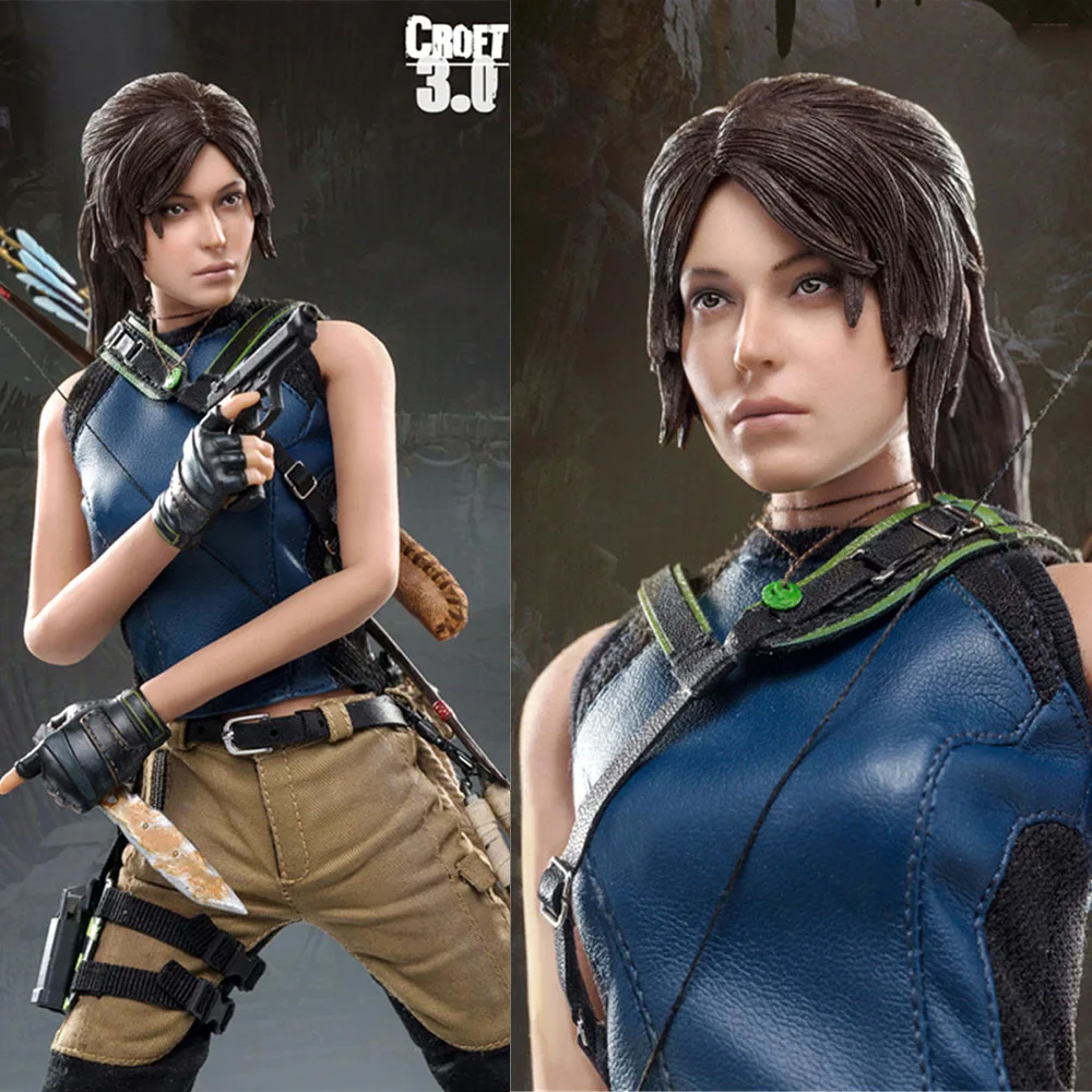 1/6 Intrepid Explorer Lara Croft Scale Female Solider Adventure Game ...