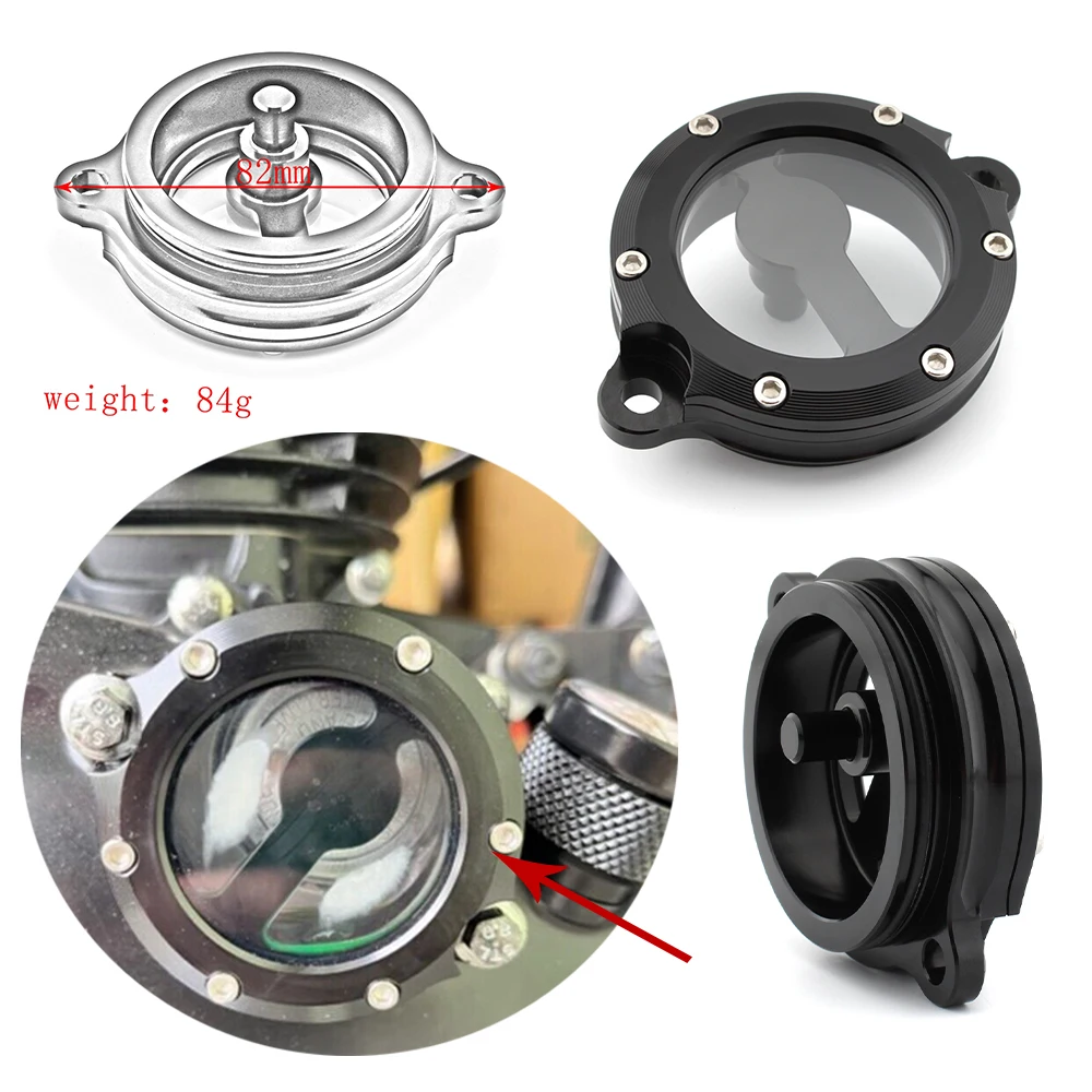 FOR-Honda-GB350-NC59-Transparent-Crankcase-CB350-Engine-Oil-Filter-Element-Protection-Trim-Cover ...