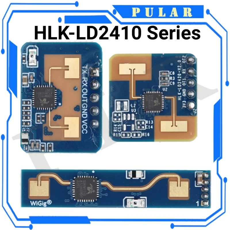 New-HLK-LD2410-5V-Mini-High-Sensitivity-24GHz-Human-Presence-Status ...