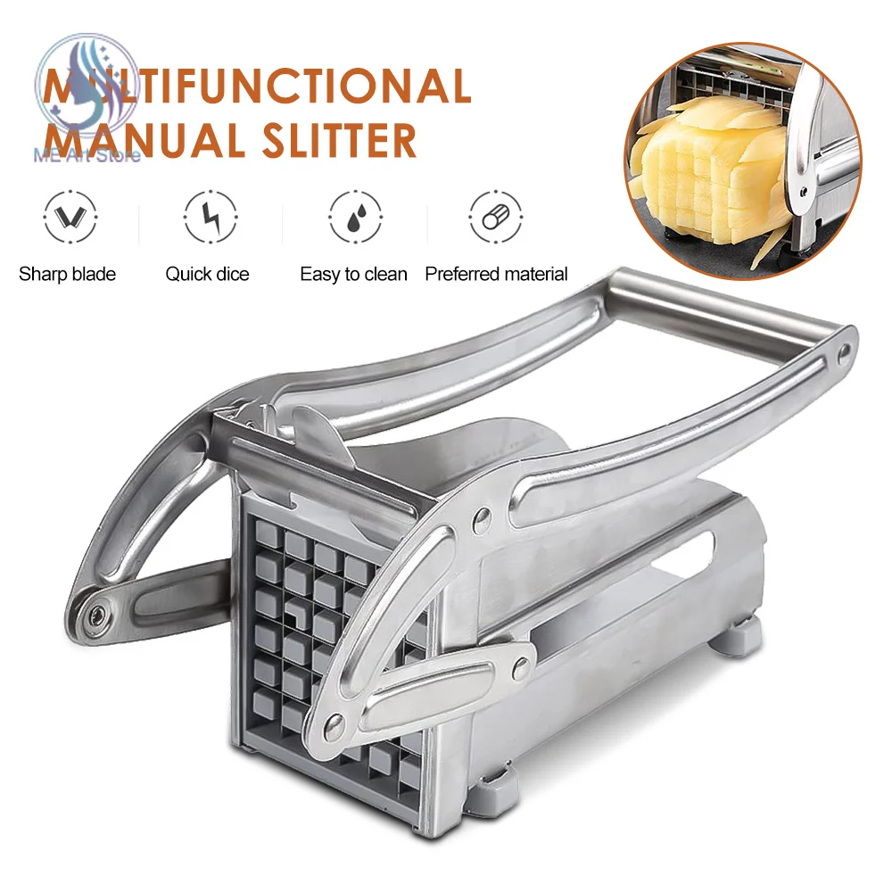Potato Cutter Chip: The Ultimate Manual French Fry Slicer for Home Kitchens