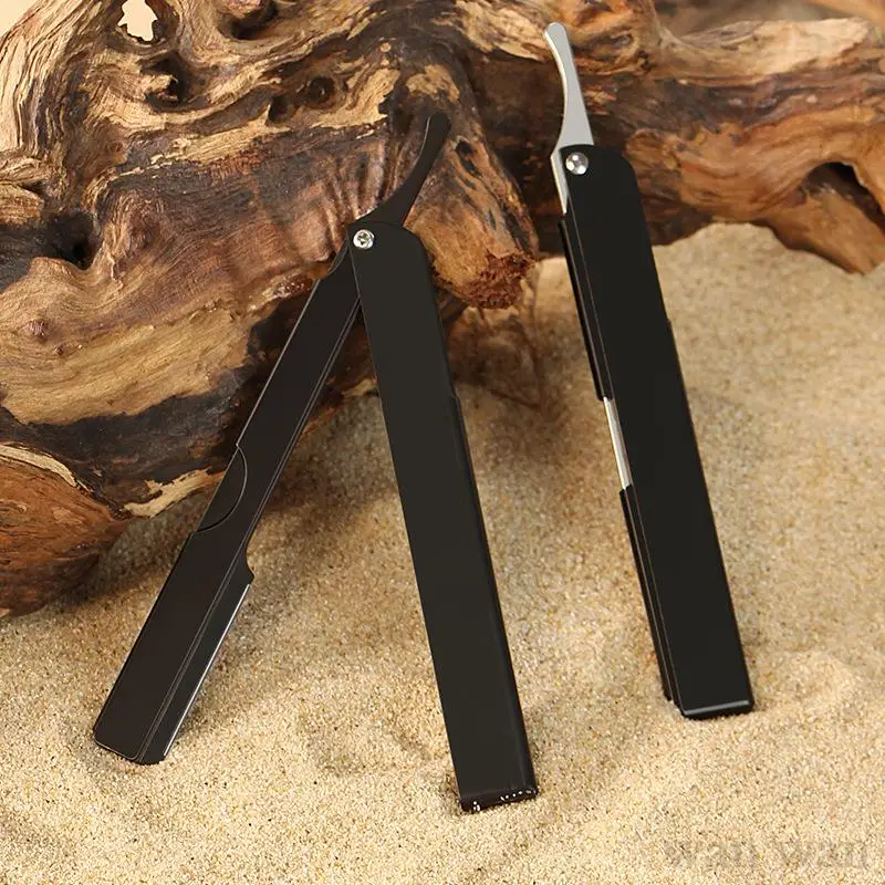 New-Stainless-Steel-Straight-Edge-Razor-Men-s-Folding-Manual-Shaver ...