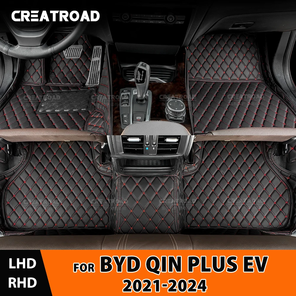 Car-Floor-Mats-For-BYD-Qin-Plus-EV-2021-2022-2023-2024-Custom-Auto-Foot ...