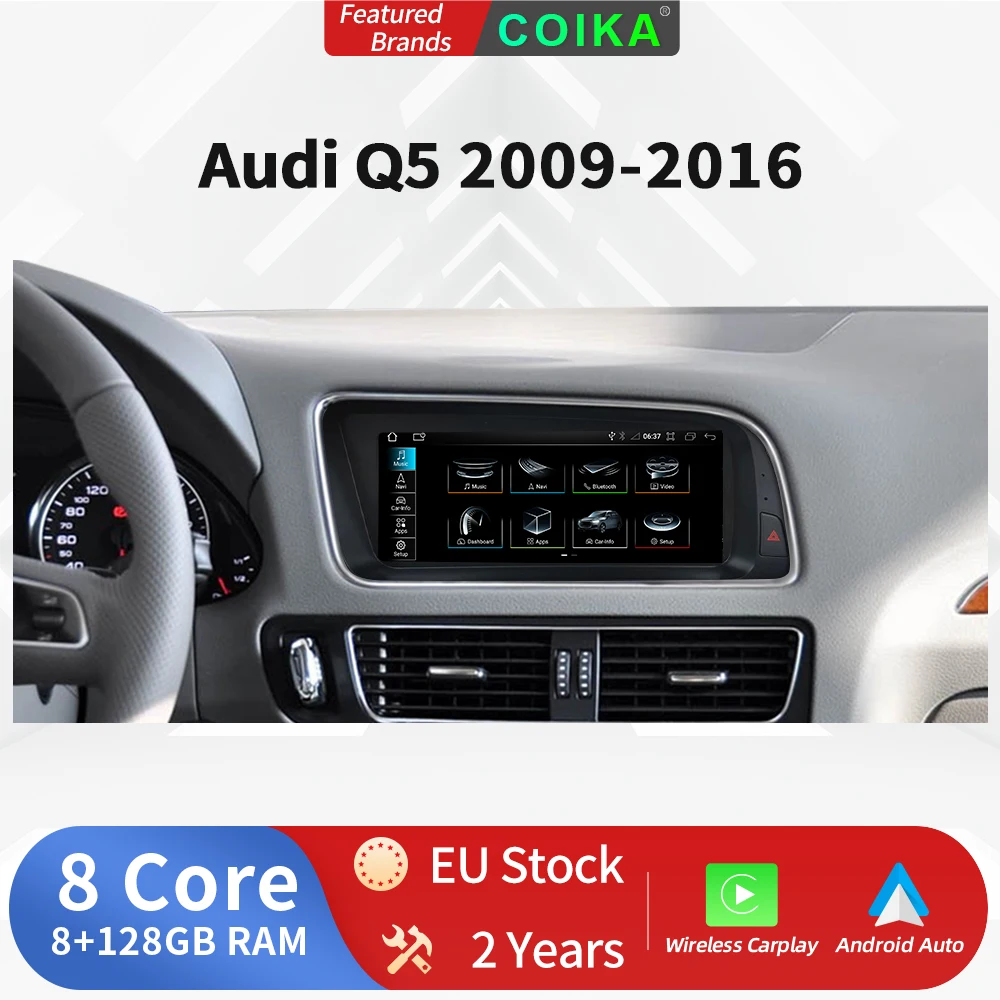 8-8-Touch-Screen-Car-Radio-Stereo-System-For-Audi-Q5-2009-2016-WIFI ...