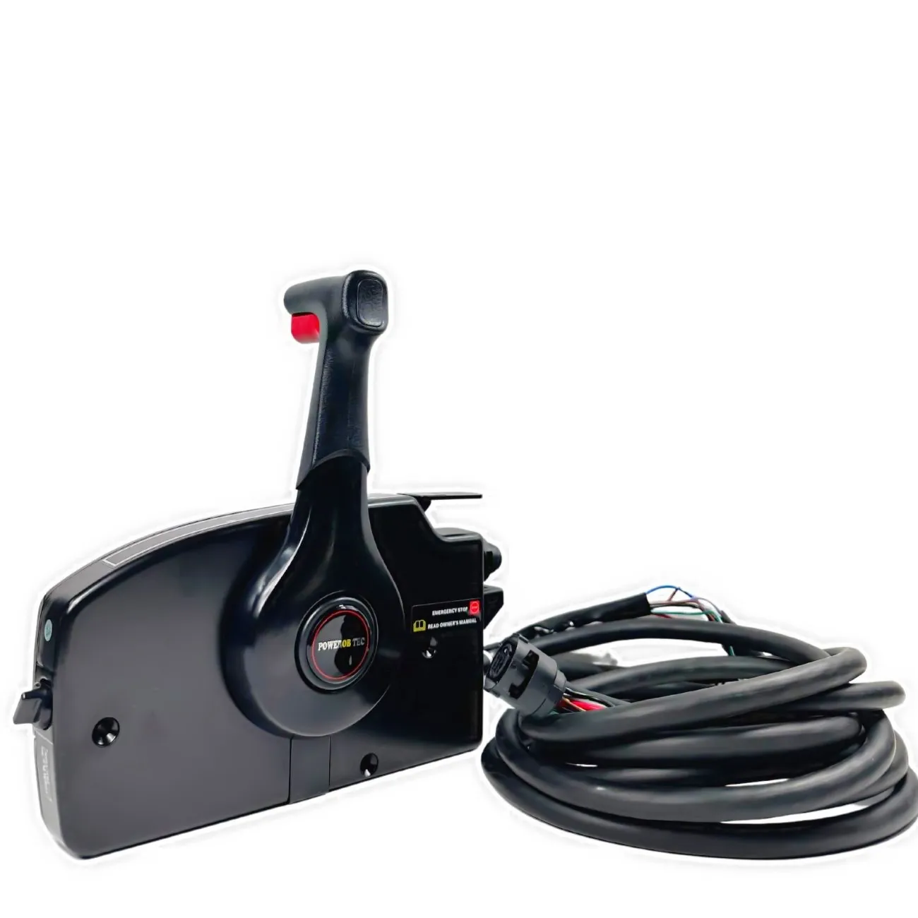 Outboard Motor Lock VEVOR Side-Mount Boat Throttle Control Box With ...