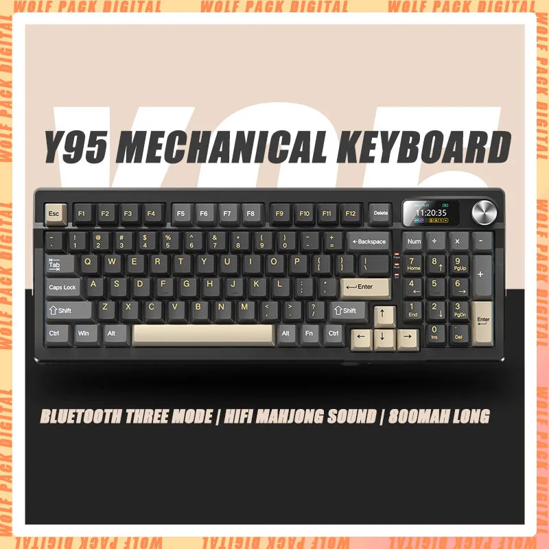 Y95-Mechanical-Gamer-Keyboard-3-Mode-Wireless-2-4g-Bluetooth-Keyboard ...