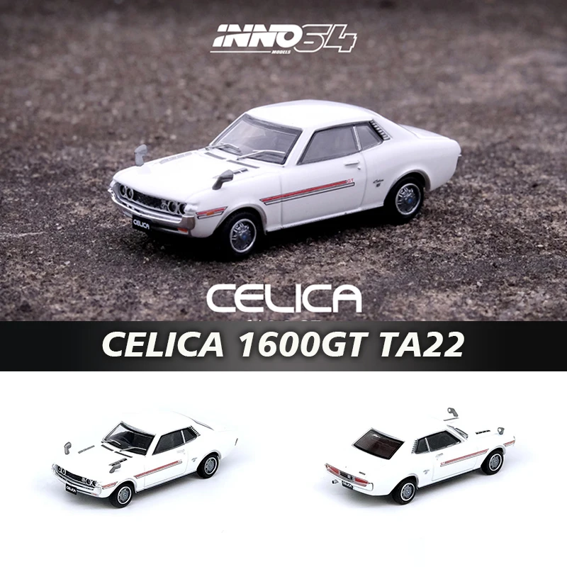 INNO-In-Stock-1-64-CELICA-1600GT-TA22-White-Diecast-Diorama-Car-Model-Collection-Miniature ...