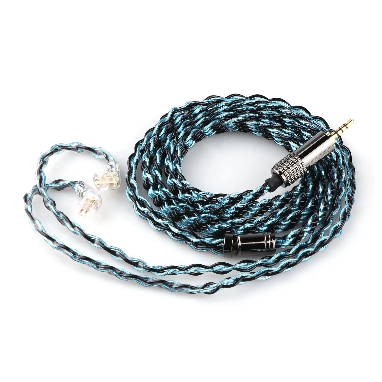 Tripowin-Danube-IEM-Cable-8-Core-Silver-plated-OCC-Braided-Earphone ...