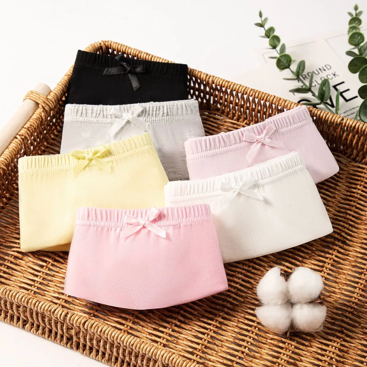 Cotton Kids Underwear Panties Lace Safety Pants Children's Shorts ...
