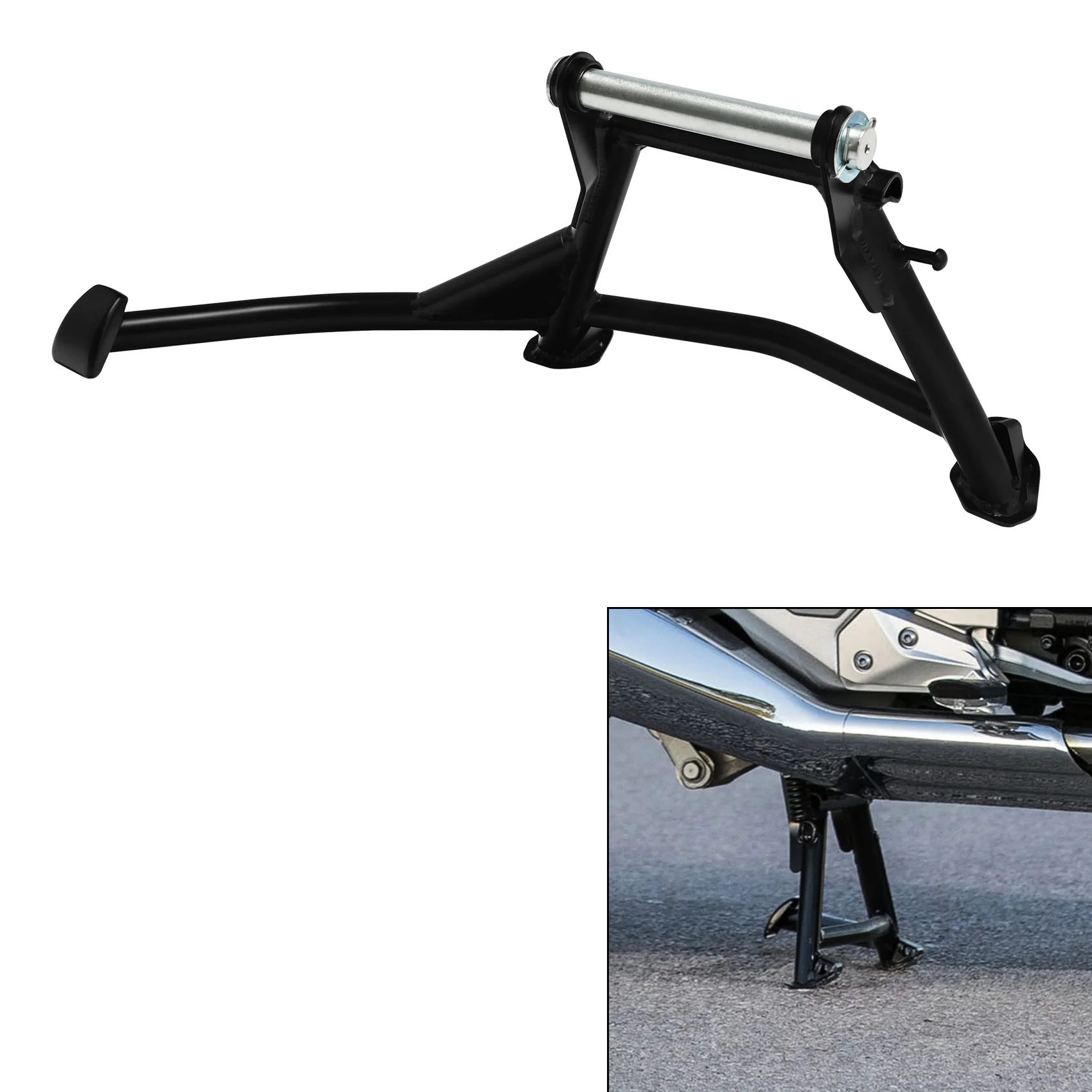 Motorcycle-Black-Stand-Center-Stand-Kit-For-Honda-Goldwing-1800-GL1800 ...