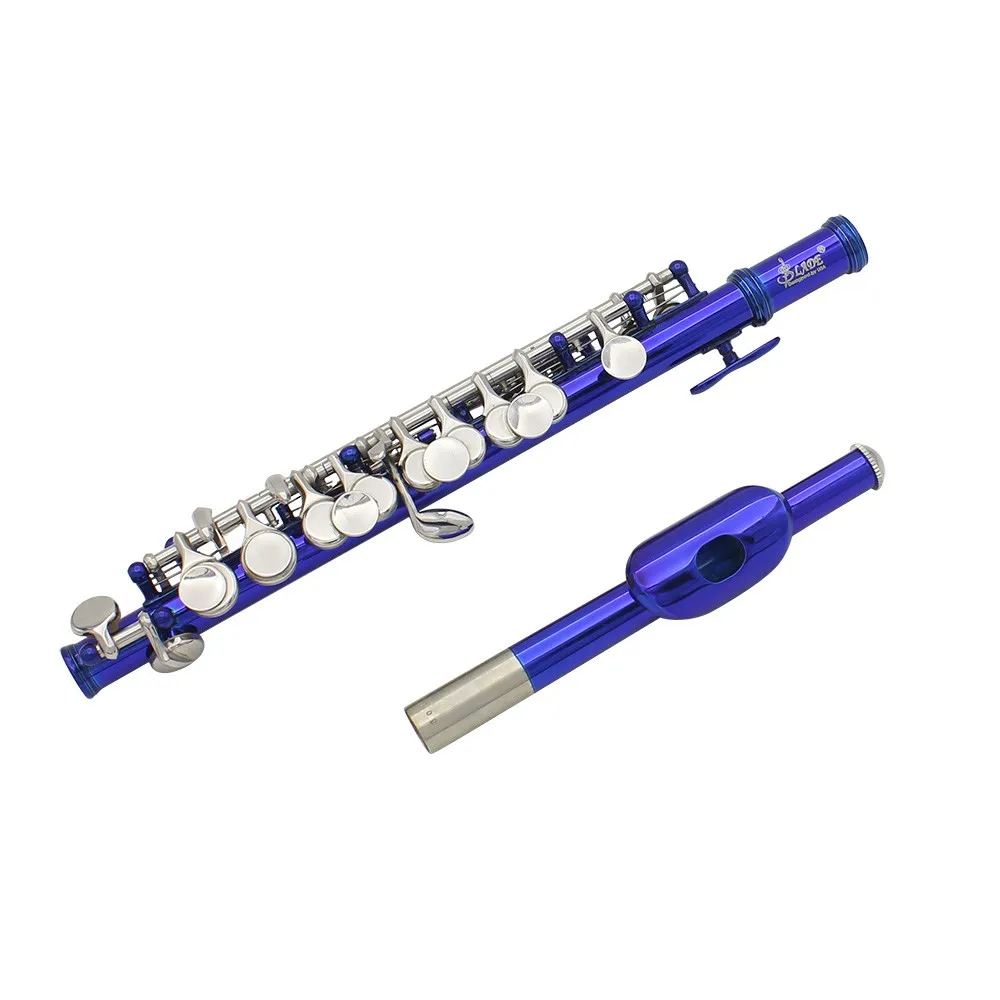Lade-Piccolo-Ottavino-Half-size-Flute-Cupronickel-Silver-Plated-C-Key ...