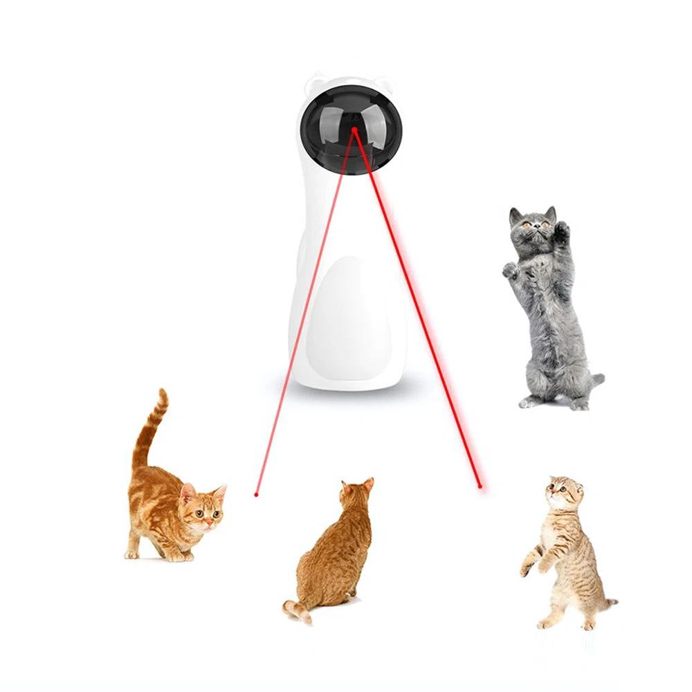 Laser-Cat-Toy-Interactive-hot-sale-Rechargeable-pointer-Auto-moving ...