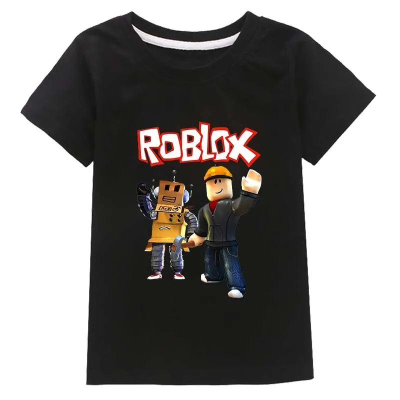Roblox-Camiseta-de-manga-corta-para-ni-os-y-ni-as-ropa-informal-c-moda ...
