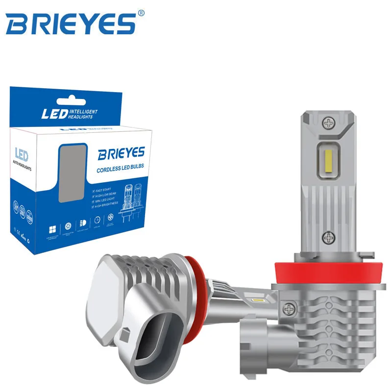 2pcs-Mini-Size-Fanless-Wireless-Auto-LED-Headlight-Bulbs-H1-H7-H4-HB3 ...