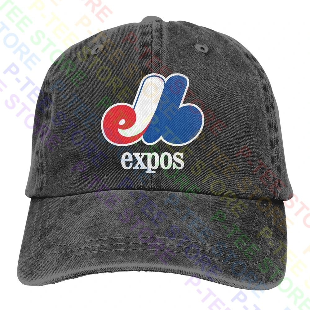 Montreal Expos Hat | Montreal Expos Cap | Denim Baseball Cap | Denim ...