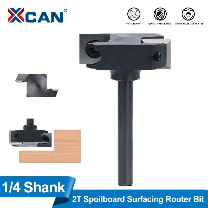 XCAN-Milling-Cutter-CNC-Spoilboard-Surfacing-Route-Bit-Carbide-Insert ...