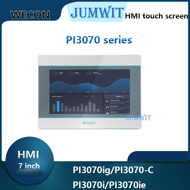 WECON-HMI-Touch-Screen-PI3070ig-PI3070i-PI3070ie-7-inch-USB-Host-Human ...