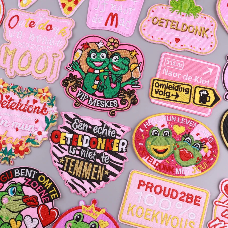 2025 New Design Oeteldonk Carnival Iron On Patches For Clothes ...