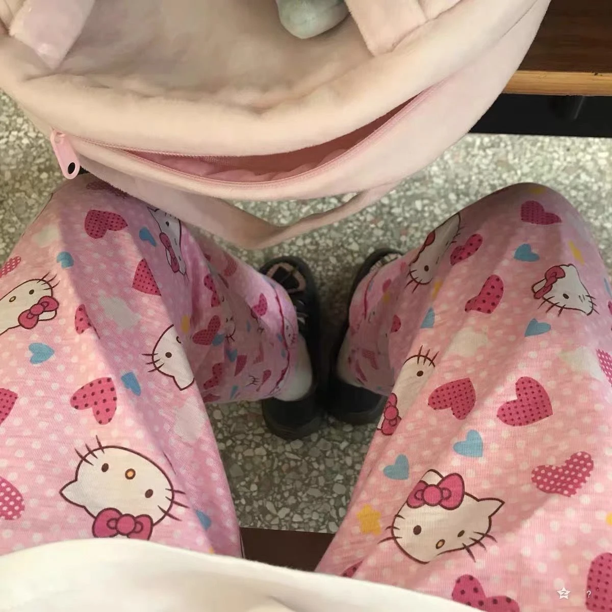Sanrio Hello Kitty Casual Pajama Pants Girl Summer Cute Cartoon Home ...