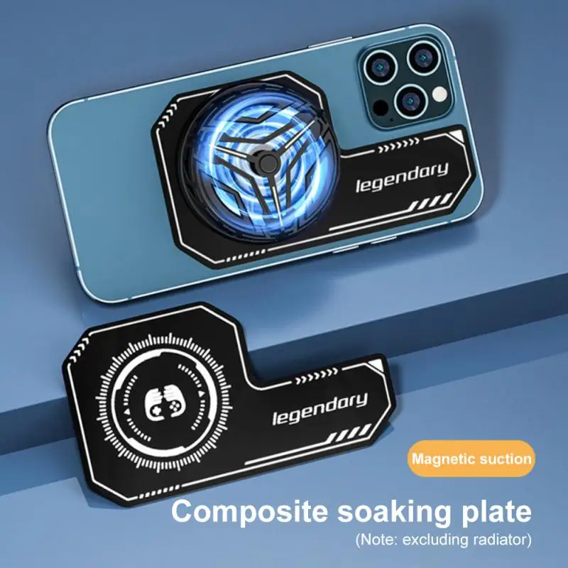 Cooling Fans For Mobile Phone Rechargeable Battery Silent Cooler Three ...