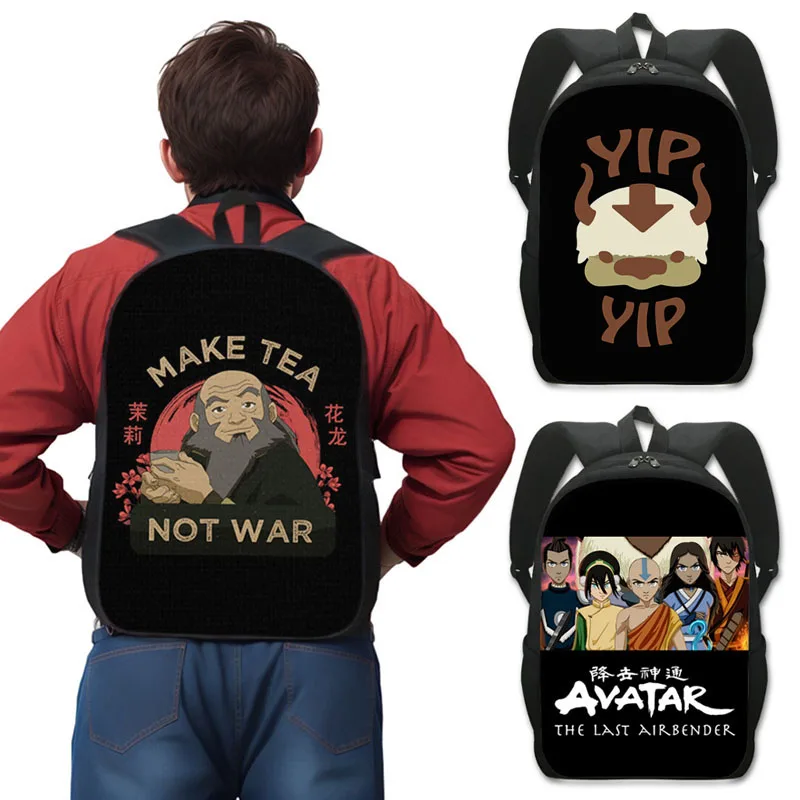 Mochila-de-Anime-Avatar-The-Last-airdobladora-bolsa-de-almacenamiento ...