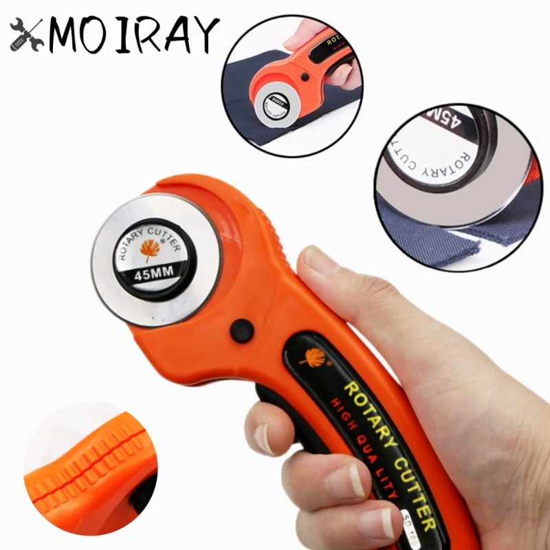 45mm-LeatherCraft-Rotary-Cutter-Leather-Cutting-Tool-Fabric-Cutter ...