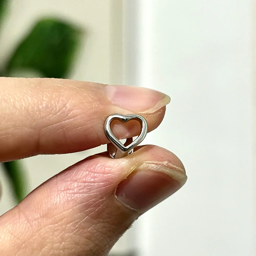 RACHELZ-Hip-Hop-Single-Cute-Hollow-Heart-Teeth-Grillz-Gold-Silver-Color ...