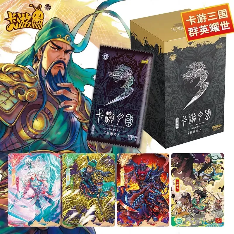 KAYOU-Genuine-New-Three-Kingdoms-Cards-Zhuge-Liang-Guan-Yu-Zhao-Yun-Cao ...