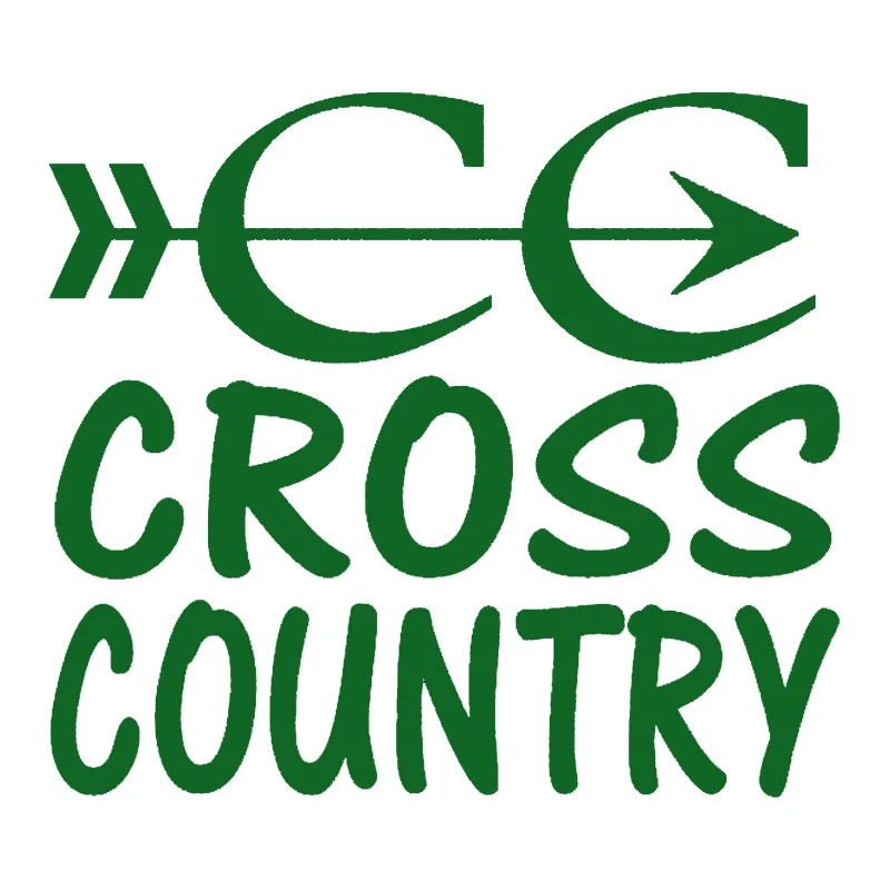 Cross Country Arrow Symbol