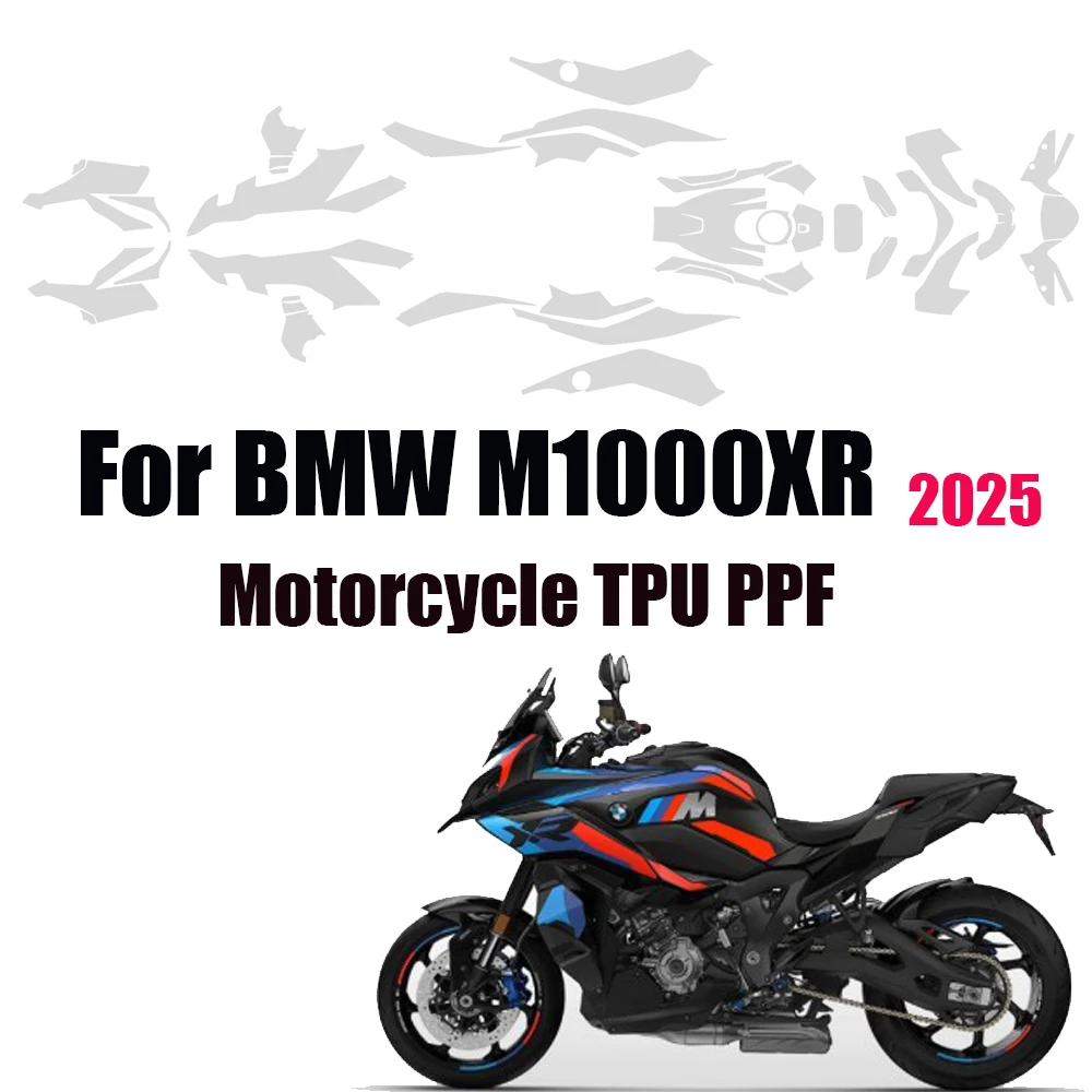PPF 2025 For BMW M1000XR Motorcycle TPU Paint Protection Film M1000XR ...