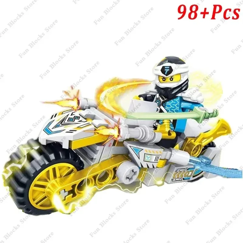 Nuevo Ninja Legacy Kai Jay Zane Lloyd Motor Moto Bloques de ...