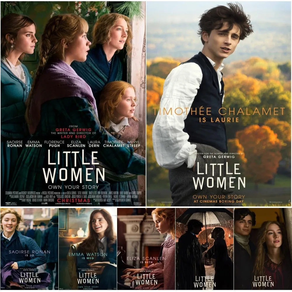 American-Movie-Little-Women-Poster-Canvas-Wall-Art-Print-Painting ...