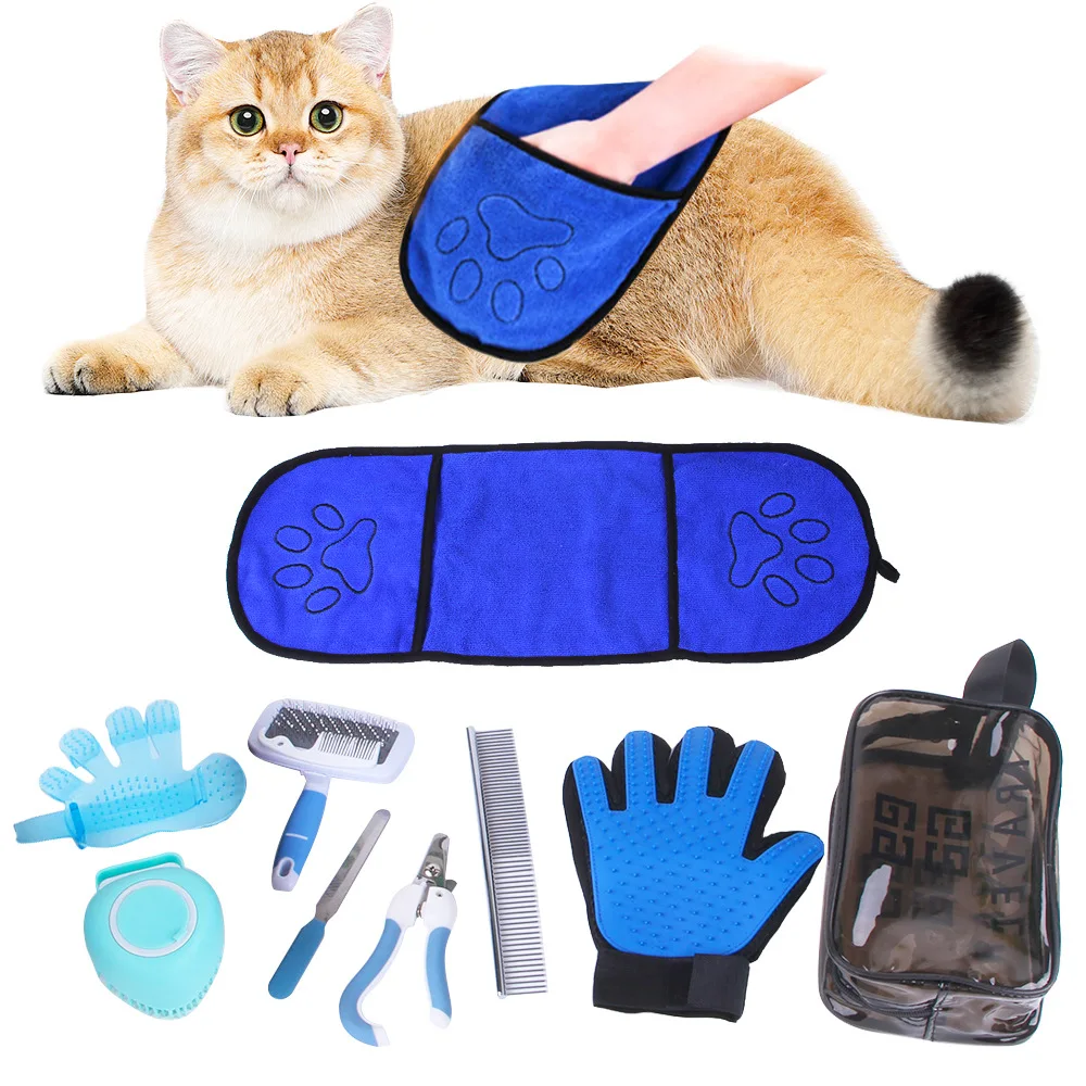 Summer Pet Grooming Bath Kit Cat Cleaning Kit Dog Bath Supplies Pets ...