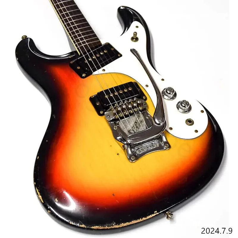 Guitarra-El-ctrica-Sunburst-Mosrite-Ventures-instrumento-musical-de-3 ...