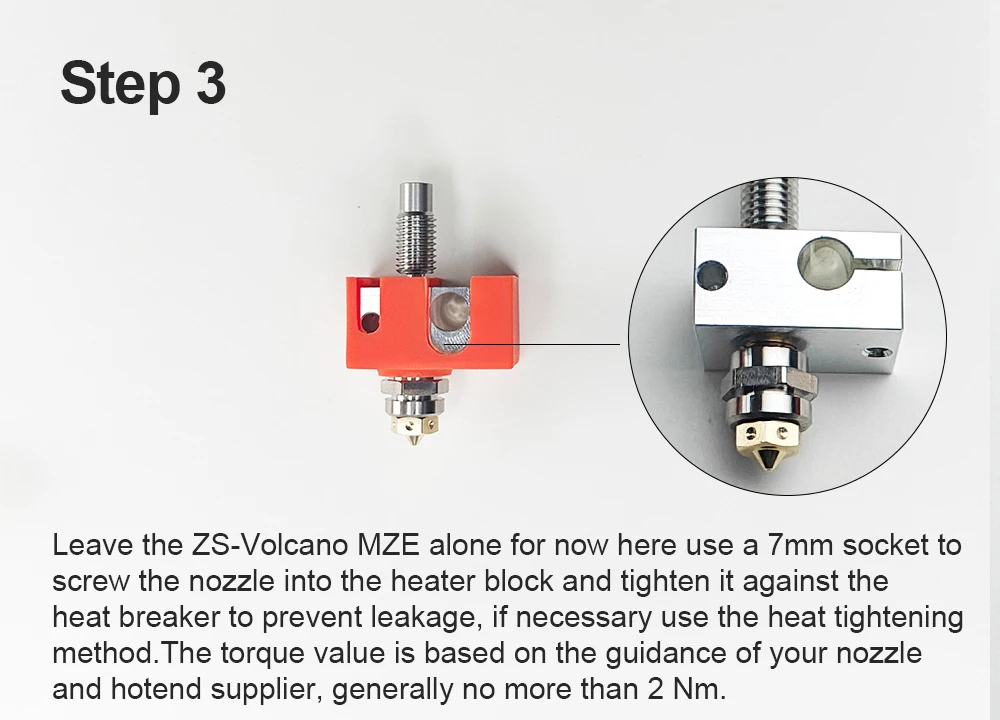 ZS-Volcano Melt zone extender