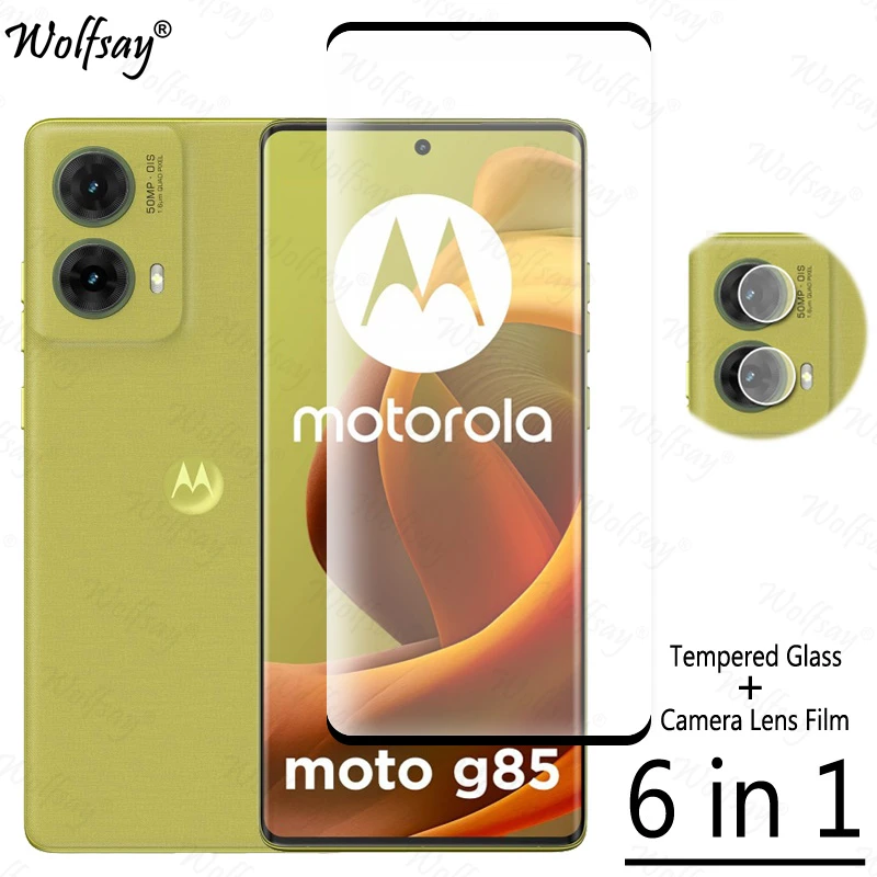 Full-Cover-Tempered-Glass-For-Motorola-Moto-G85-Screen-Protector-For ...