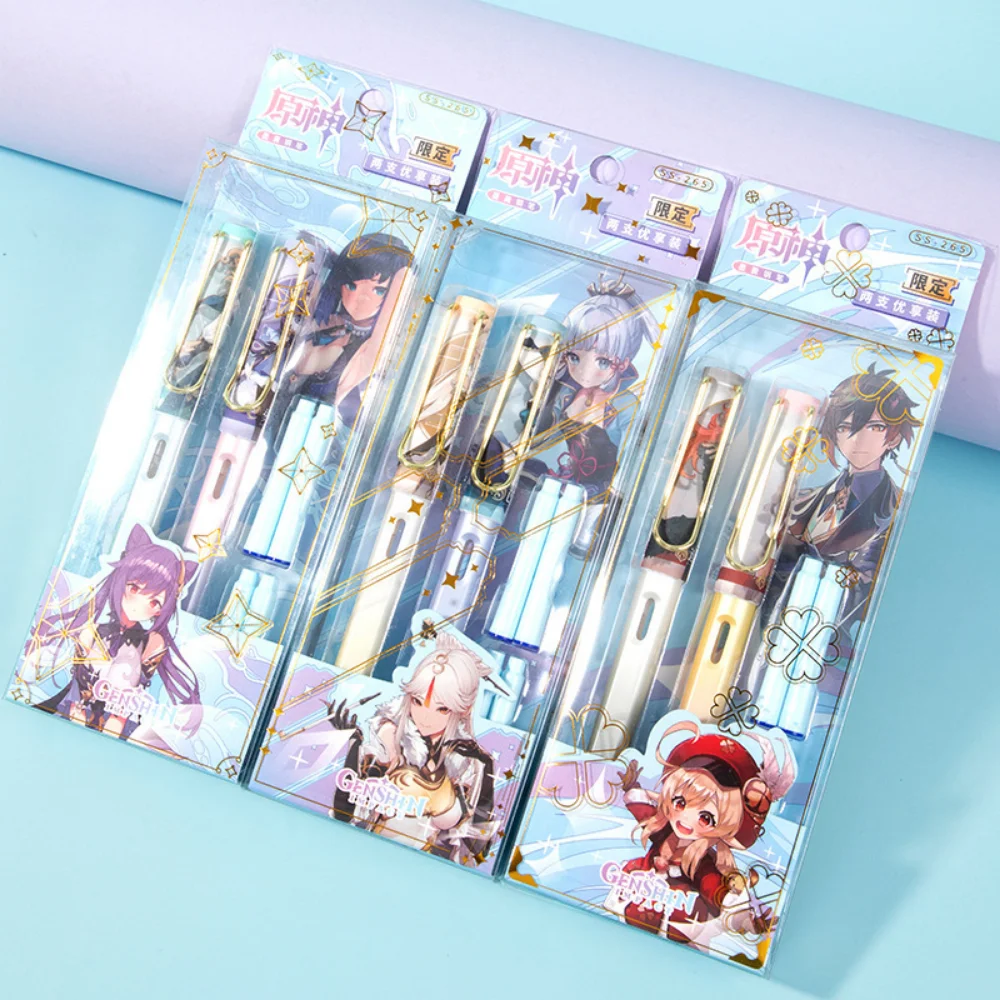 Genshin-Impact-Paimon-Tema-Esferogr-fica-Gel-Pen-Canetas-Anime ...