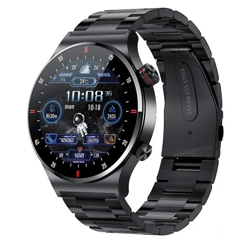 QW33-Smart-Watch-Bluetooth-Call-NFC-Access-Control-HR-BP-Spo2-Health ...