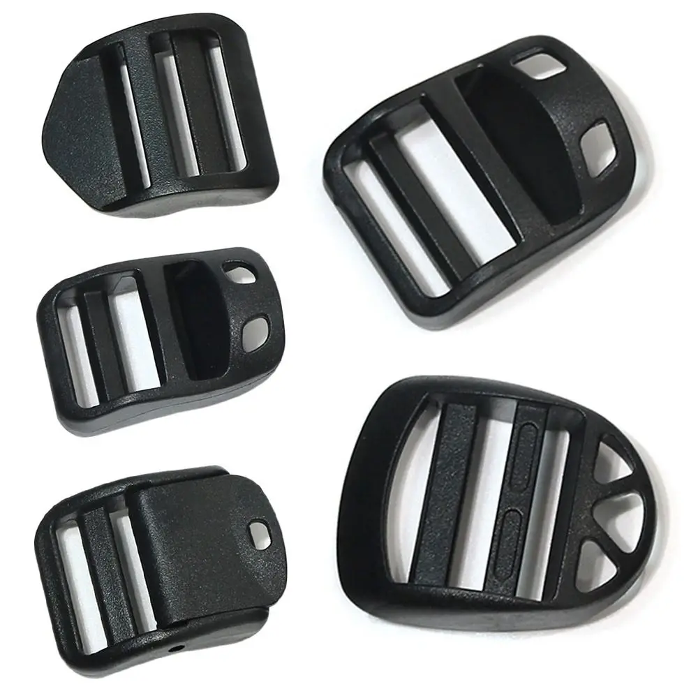 3pcs-Webbing-Strap-Adjustable-Buckle-Plastic-Slider-Fastener-For ...